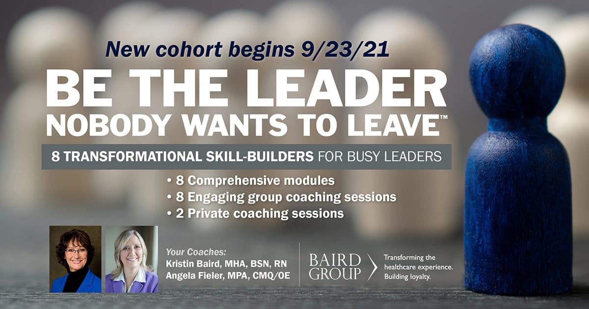 Baird Group - Transforming the Healthcare Experience. Building Loyalty.